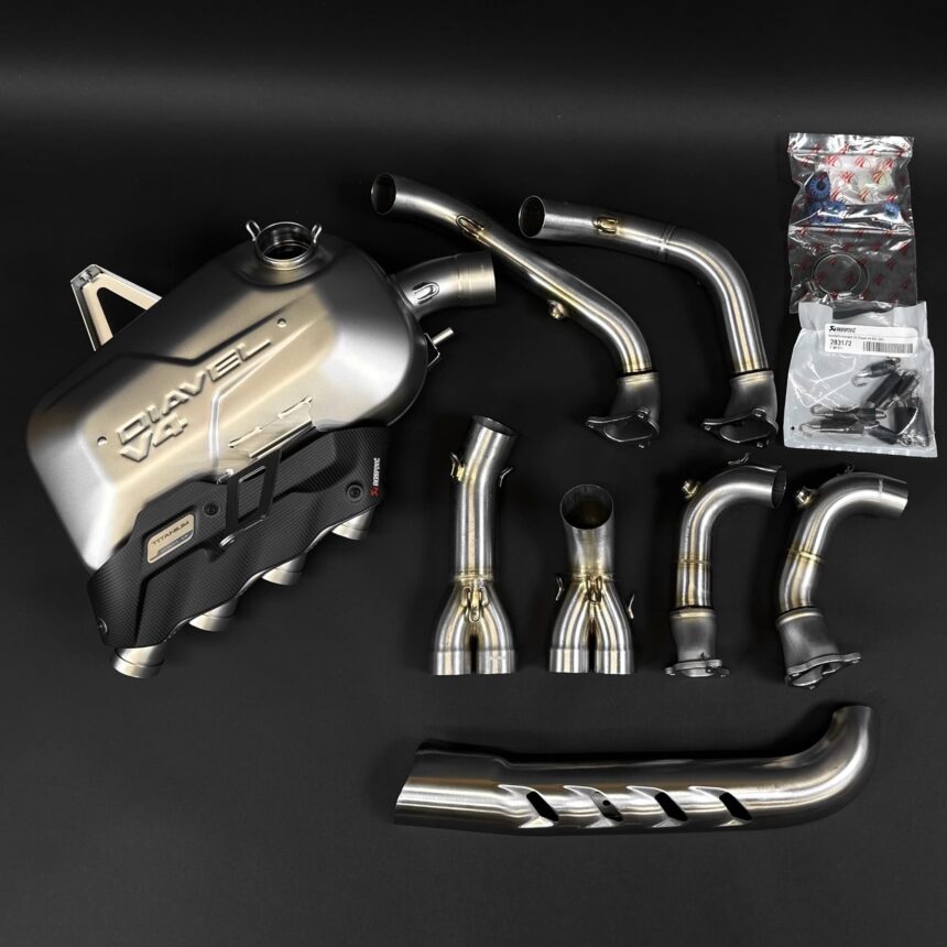 Ducati Diavel V4 Akrapovic Exhaust System | Buy Online
